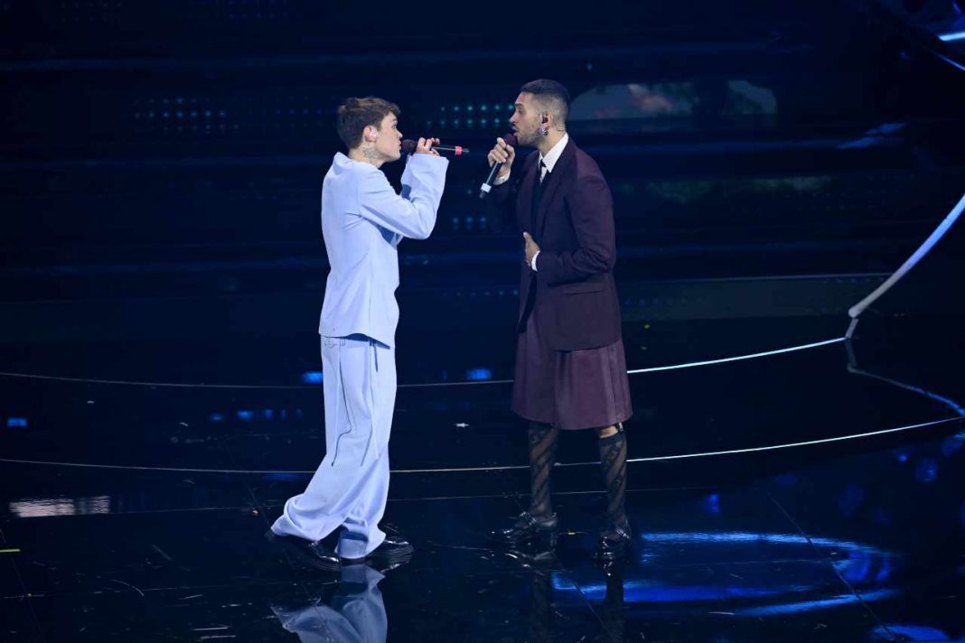Sanremo 2022, com'è nata Brividi: chi sono Mahmood e Blanco - Free.it